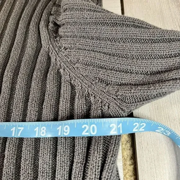 KIKIT | Sweaters | Kiki Maurice Sasson Longgray Cable Knit Sweater Coat ...